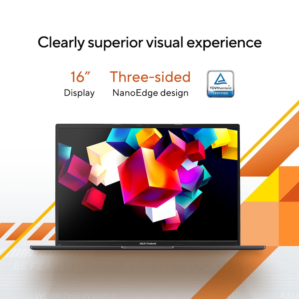 ASUS Vivobook 16 AMD Ryzen 5 7430U 16GB RAM 512GB SSD WUXGA 16" Windows ...