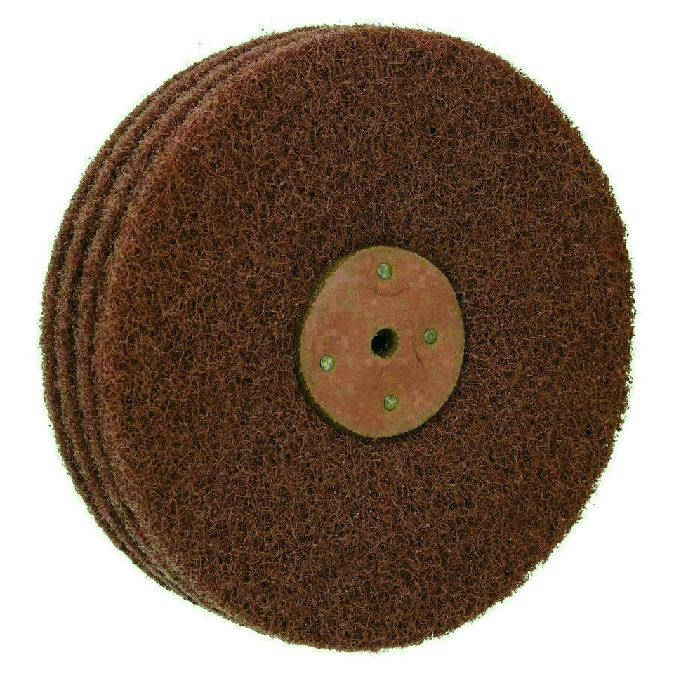 Coarse Abrasive Scotch Mop Rust Paint Removal Remover Polishing 8" x 4 ...