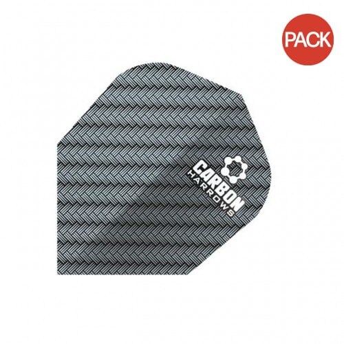 Harrows Dimplex Carbon Dart Flights (Pack Of 3) - Blue - One Size ...