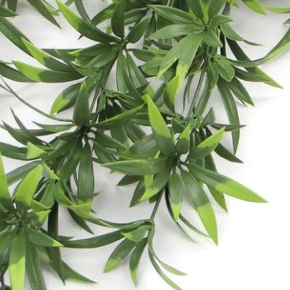 Hanging UV and Fire Resistant Artificial Fronded Thyme Plant 70cm ...