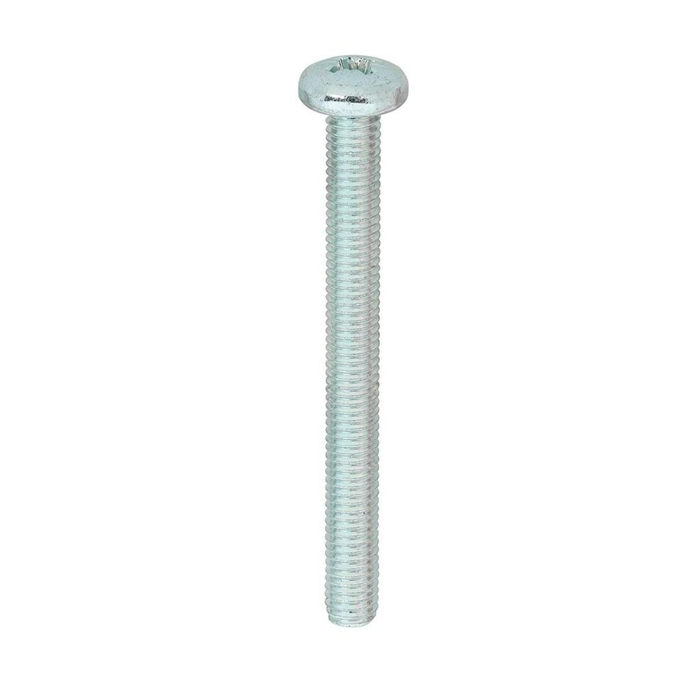Timco - Metric Threaded Machine Screws - PZ - Pan Head - Zinc (Size M5 ...