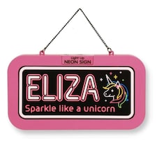 History & Heraldry Light Up Neon Name Sign - Eliza - Tesco Groceries