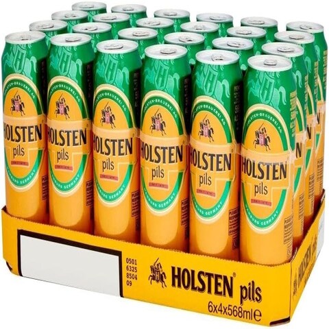 Holsten Pils 24 x 568 ml cans - Tesco Groceries