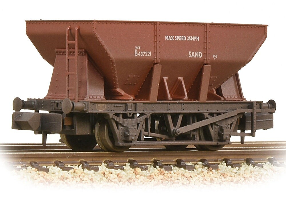 Graham Farish 24t Iron Ore Hopper BR Bauxite Early Weathered - Tesco ...