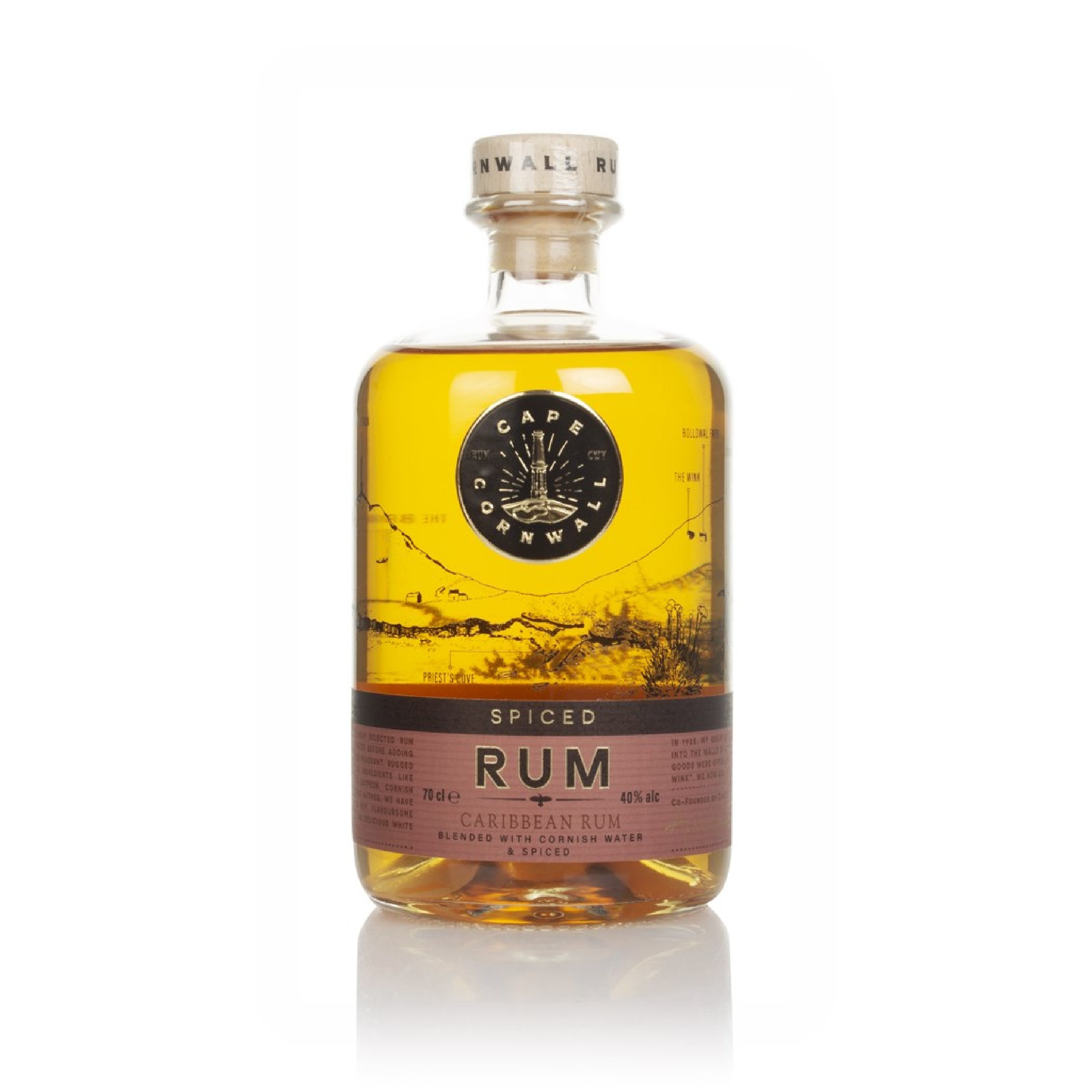 Cape Cornwall Spiced Rum - Tesco Groceries