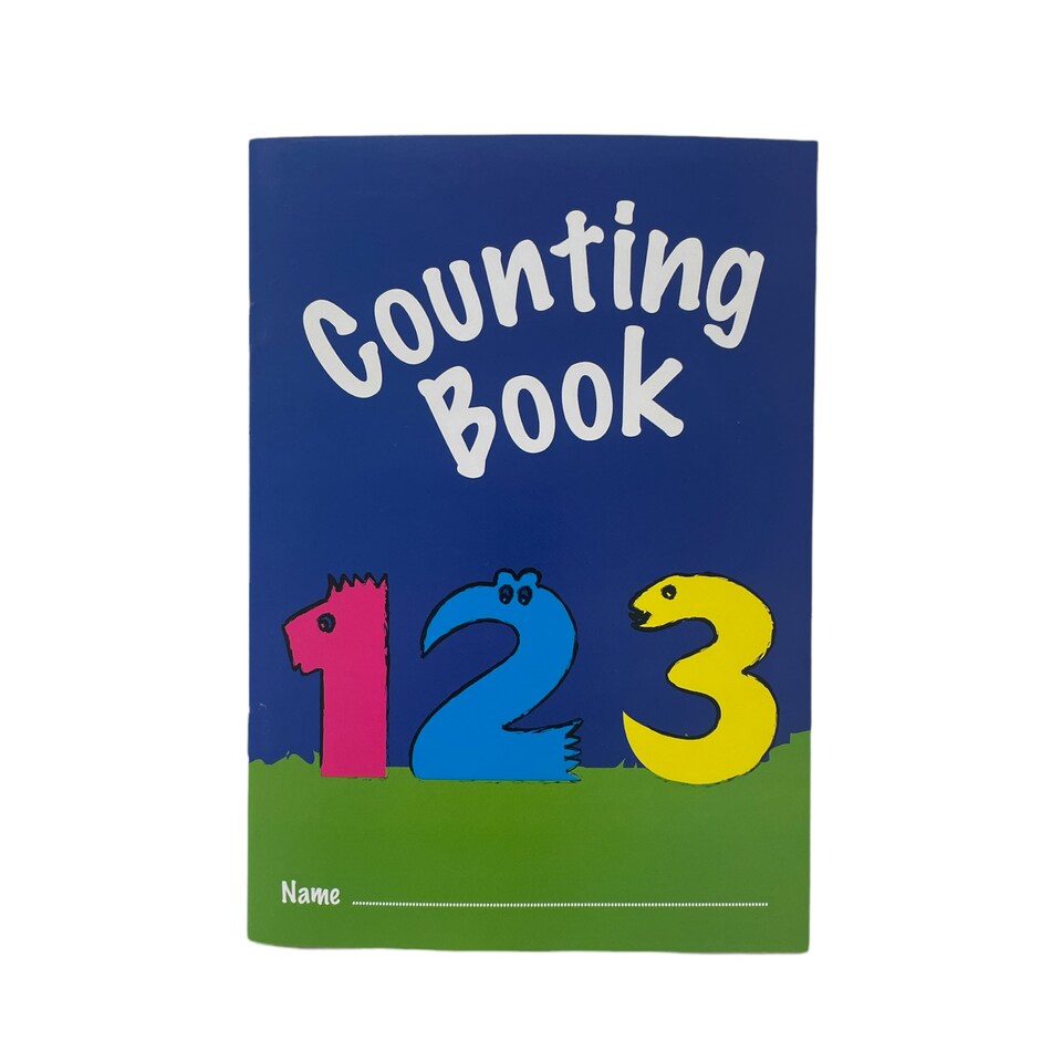Counting Book - 10mm Squared Exercise Book - Tesco Groceries