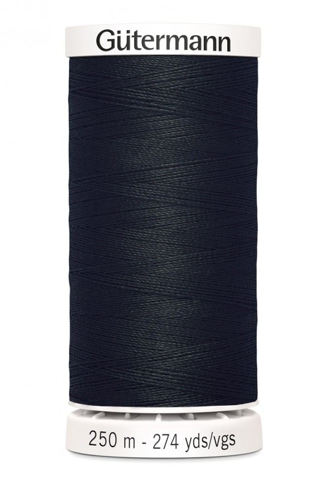 Gutermann Sew All Polyester Sewing Thread Black 000 for Dressmaking ...