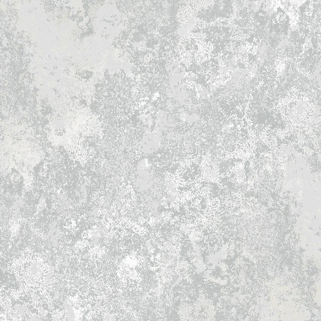Turin Industrial Wallpaper Soft Grey and Silver | Grey | Grey and ...