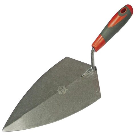 Faithfull Philadelphia Pattern Brick Trowel Soft Grip Handle 11In ...