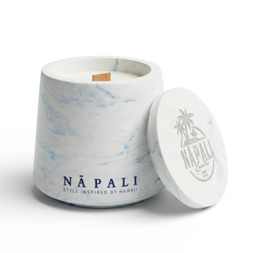 Na Pali Coconut, Pink Grapefruit , Pineapple and Vanilla Scented Candle ...