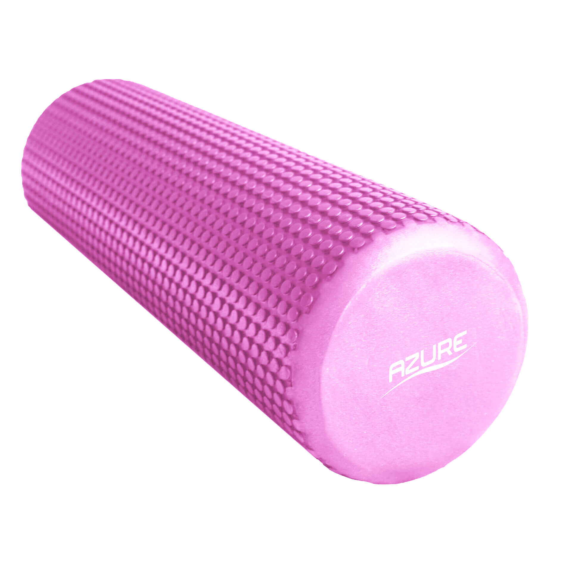 Azure Short Foam Roller, 29.5 x 9.5 cm, Pink, Compact Non-Slip | Multi ...