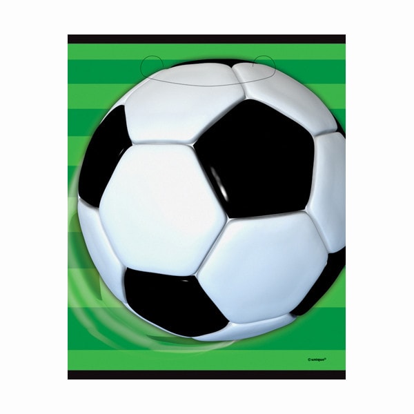 Pack of 8 3D Football Soccer Loot Bags - Tesco Groceries