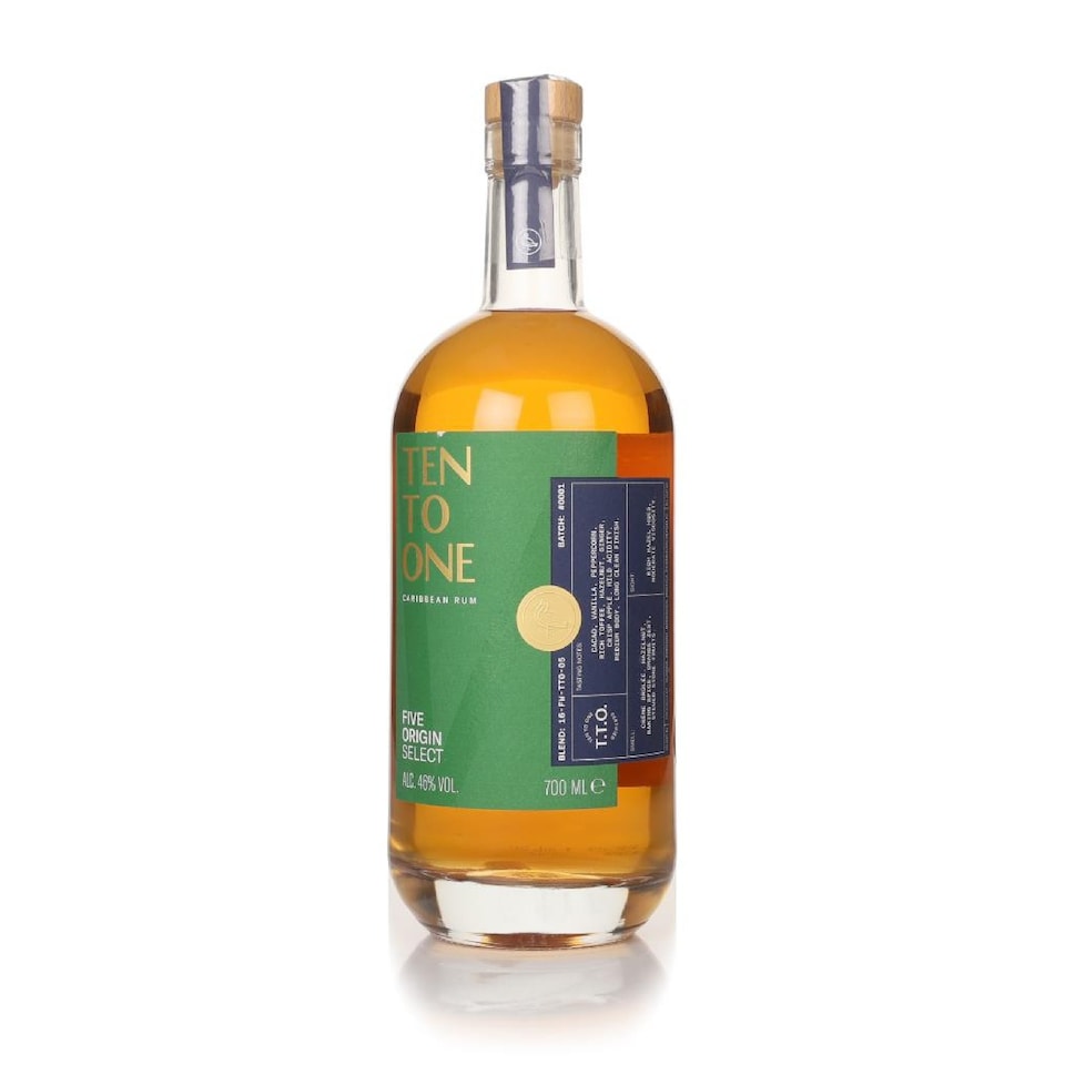 Ten To One Five Origin Select Rum - Tesco Groceries