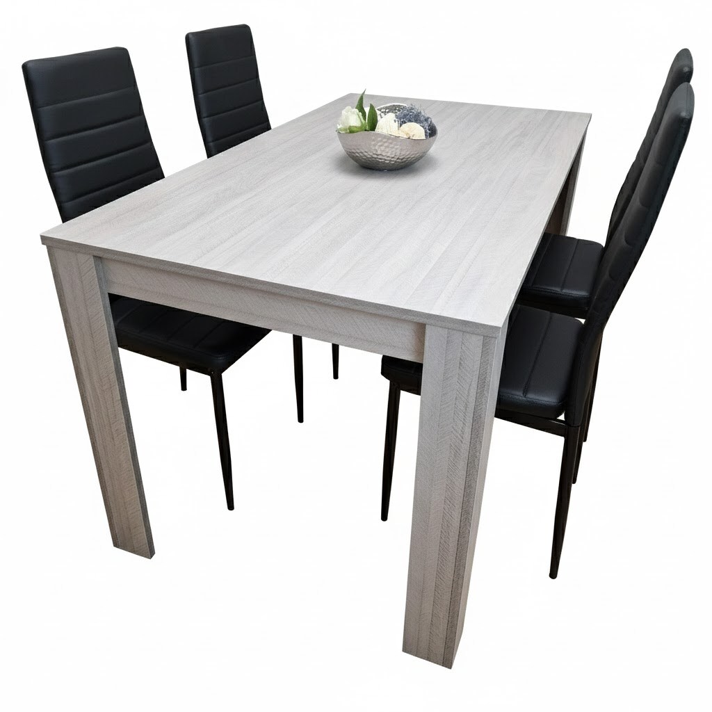 Dining Table Set with 4 Chairs Dining Room and Kitchen table sets of 4 ...