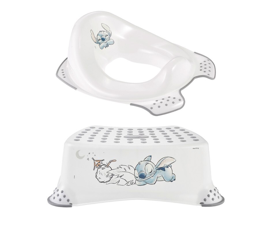 Keeeper Lilo And Stitch Toilet Training Seat And Step Stool - Tesco ...