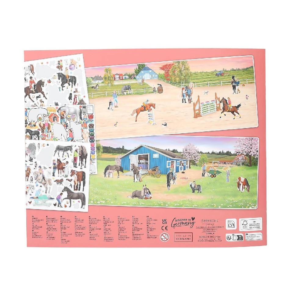 Create Your Happy Horses Sticker Book With Over 420 Stickers - Tesco ...