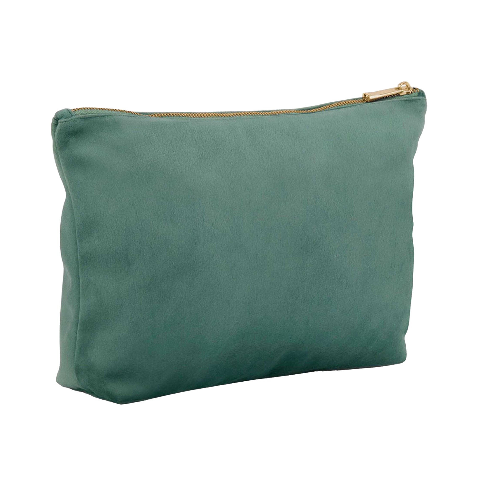 Bagbase Velvet Pouch | Green | Jade | L | 1 - Tesco Groceries
