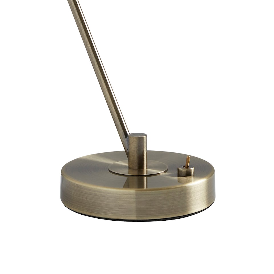 Erik Antique Brass Metal Table Lamp - Tesco Groceries