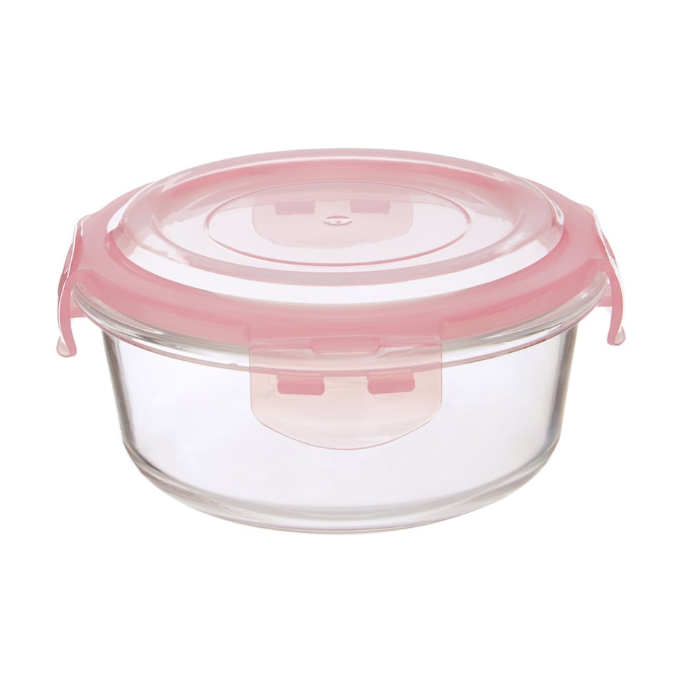 Freska 620ml Round Glass Container - Tesco Groceries