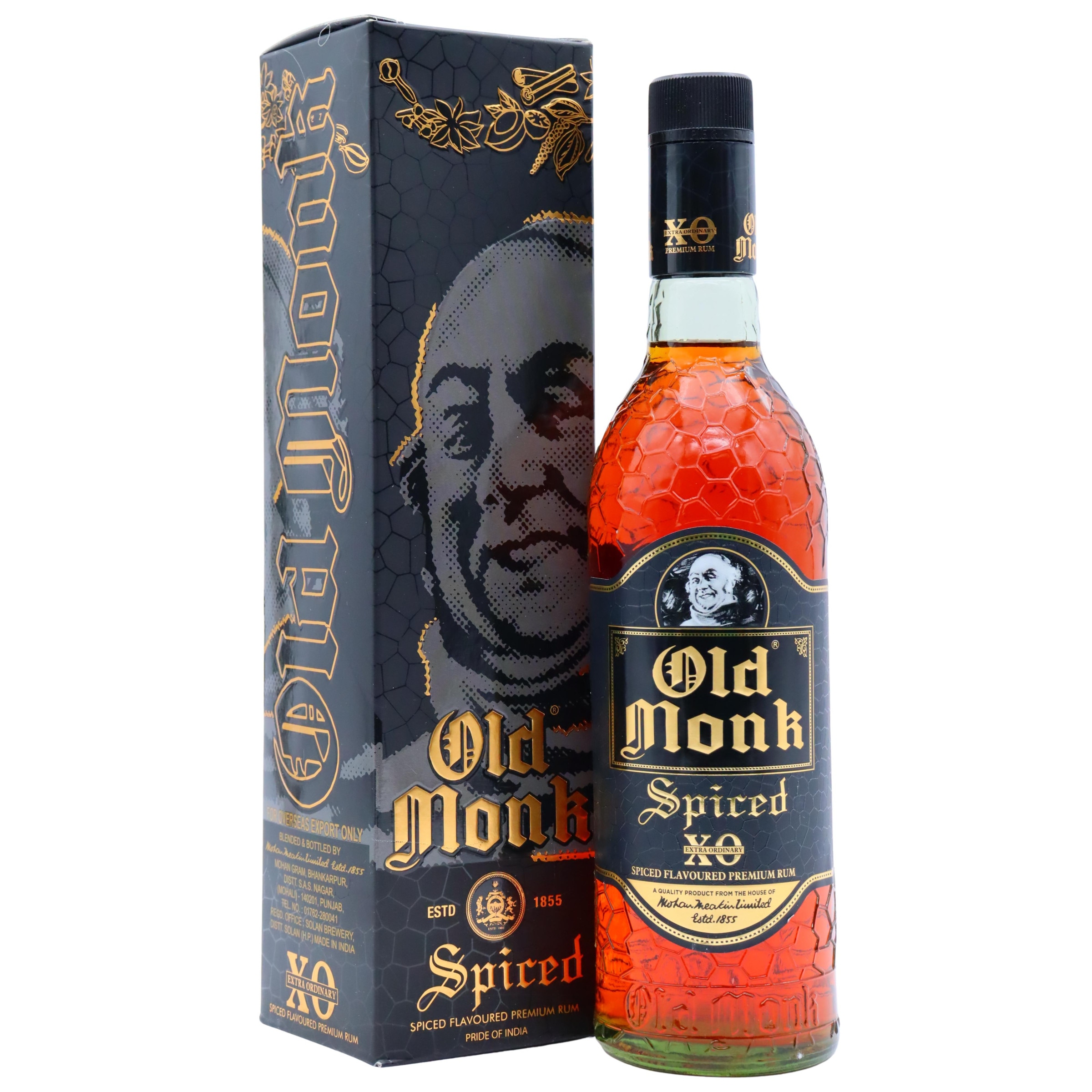 Old Monk - XO Spiced Rum - Tesco Groceries