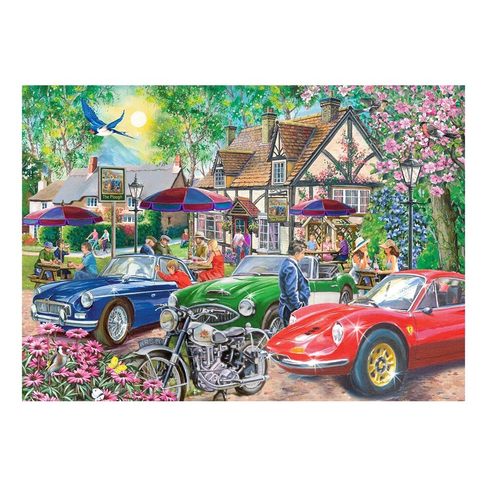 Plough Inn BIG 500 Piece Jigsaw Puzzle - Tesco Groceries