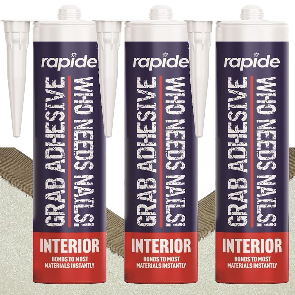 4 x 260ml High Power Instant Grab Interior Adhesive For DIY Mounting ...
