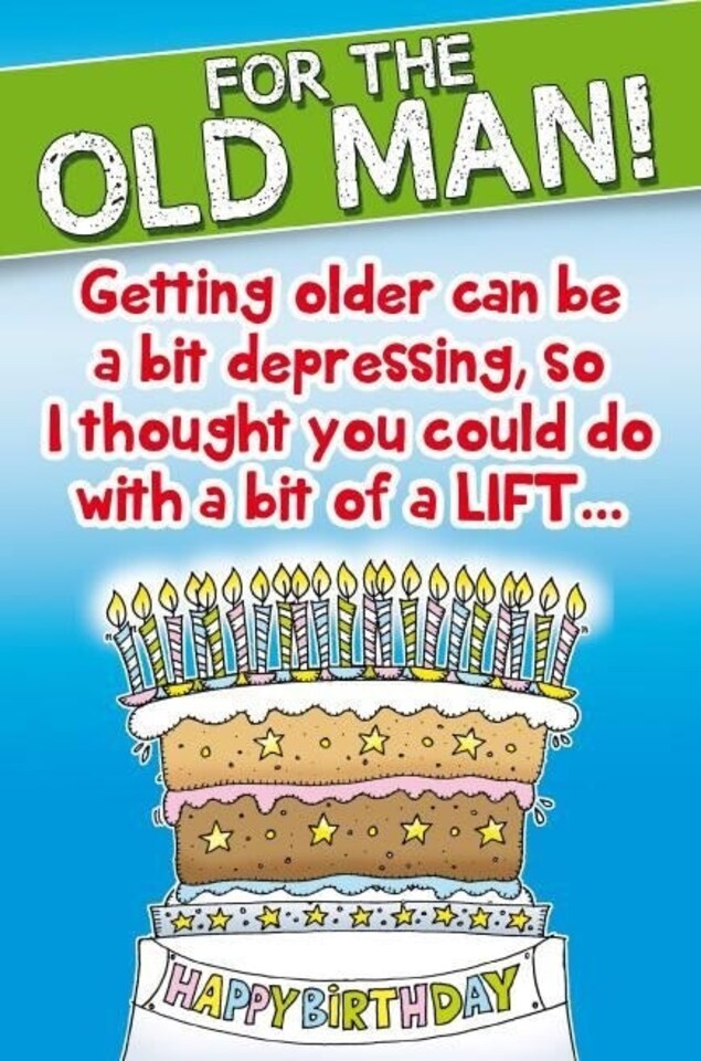 Face Ache, Birthday Card Dad, Dad Birthday Card, Funny Birthday Card ...