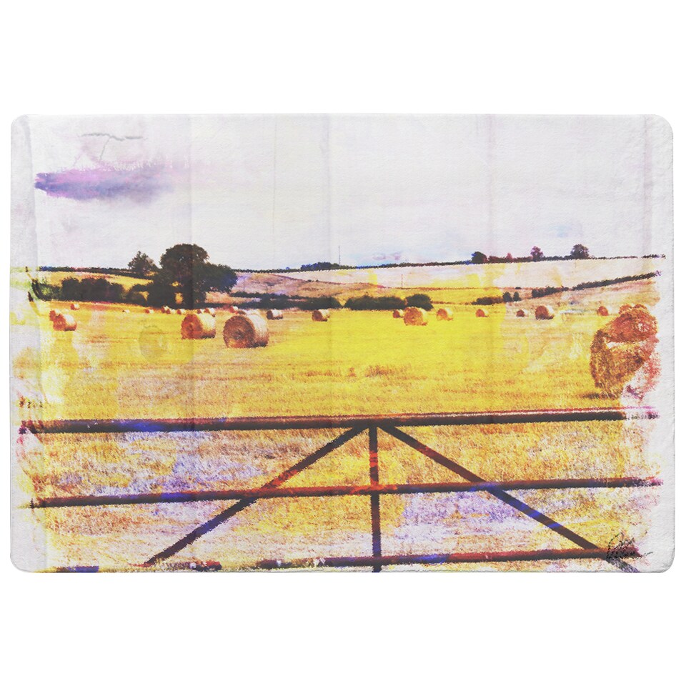 Hay Bale Rug | Multi - Tesco Groceries