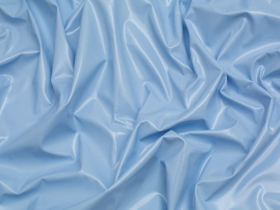 Minerva Core Range Blue Glossy PVC Vinyl Fabric for Bag Making ...