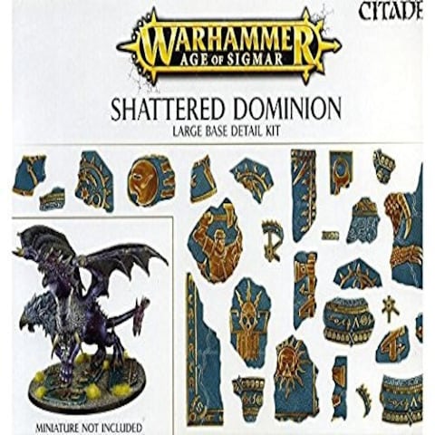 Games Workshop Warhammer Age of Sigmar Shattered Dominion Large Base ...