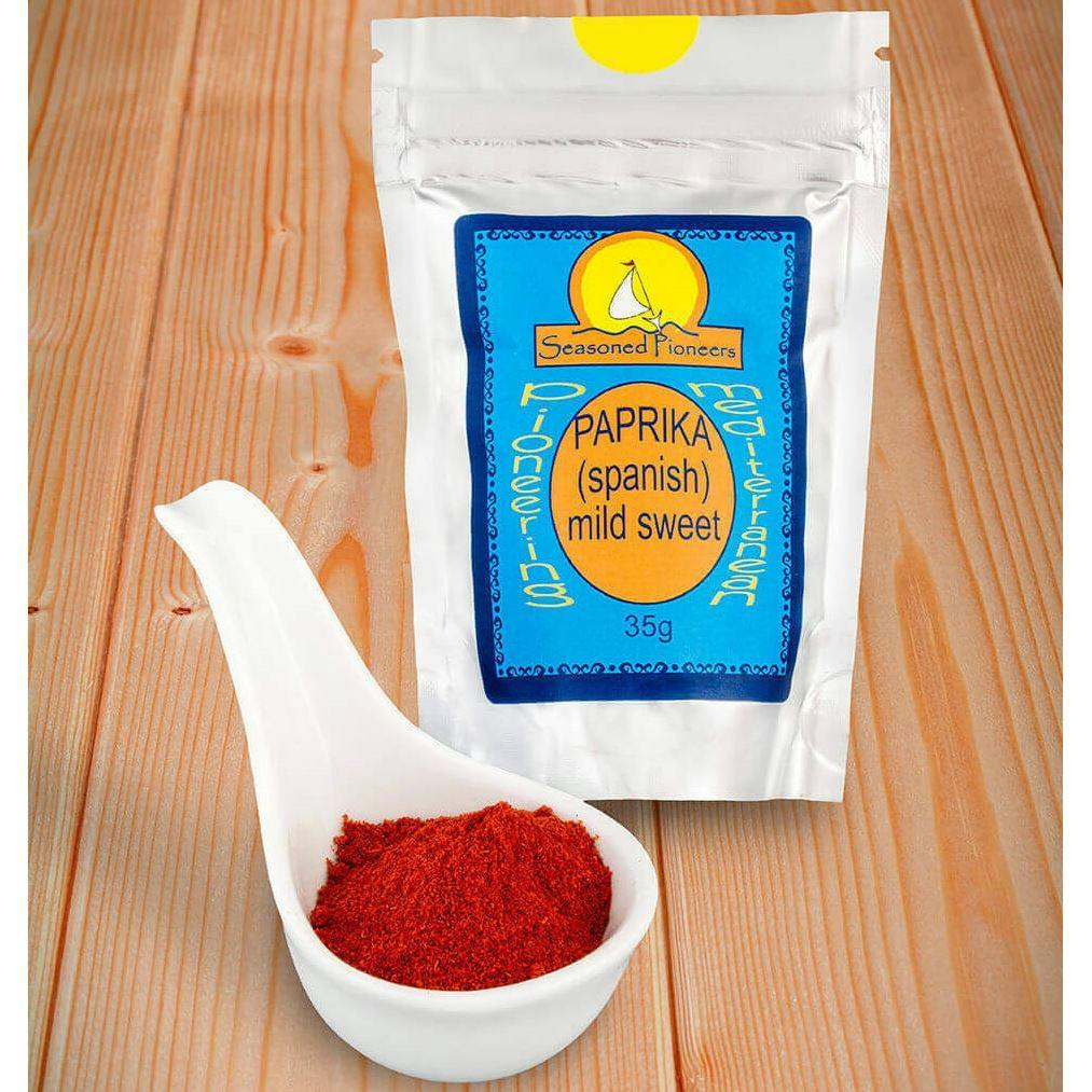 Seasoned Pioneers Spanish Paprika Mild & Sweet 35g - Tesco Groceries