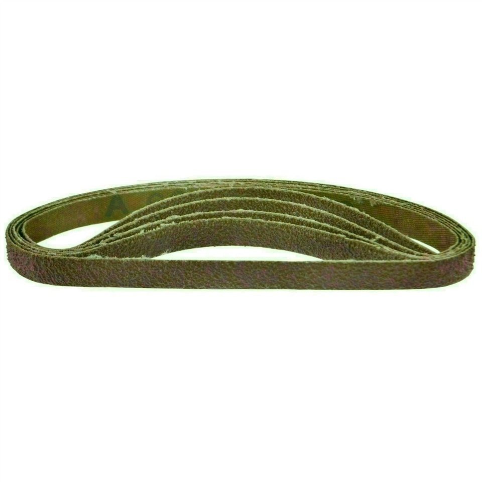 Belt Power Finger File Sander Abrasive Sanding Belts 330mm x 10mm 60 ...