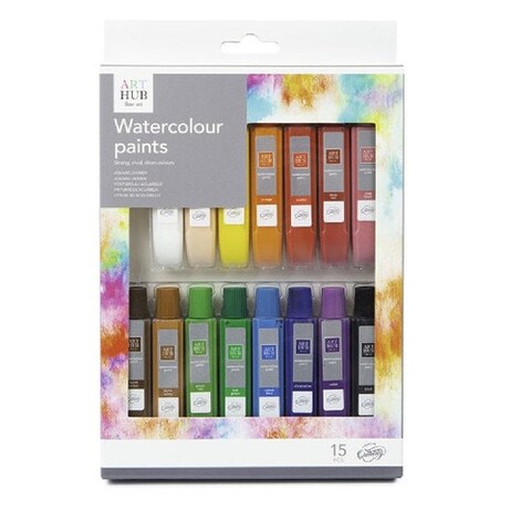 Grafix Art Hub Water Colour Paints 15 Pack - Tesco Groceries