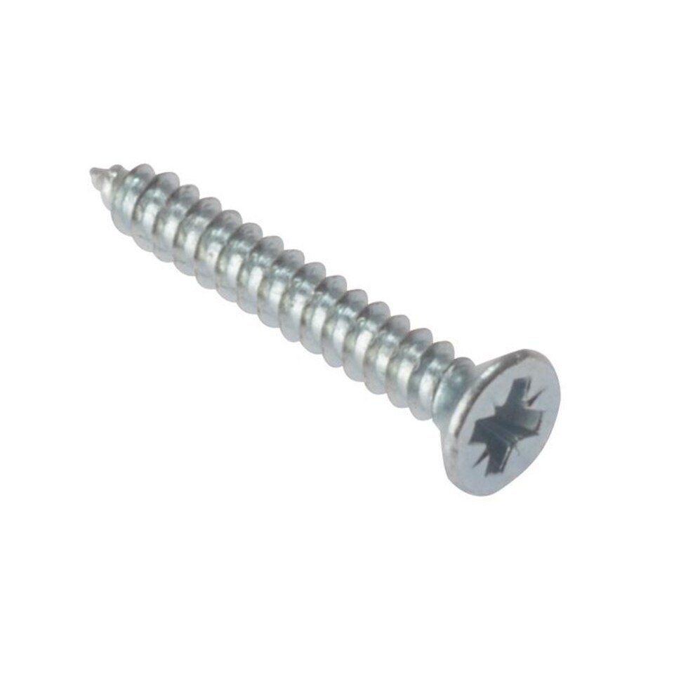 Forgefix Self-tapping Screws, Pozi, Csk, Zp - Multi Colour - 1 x 6 ...