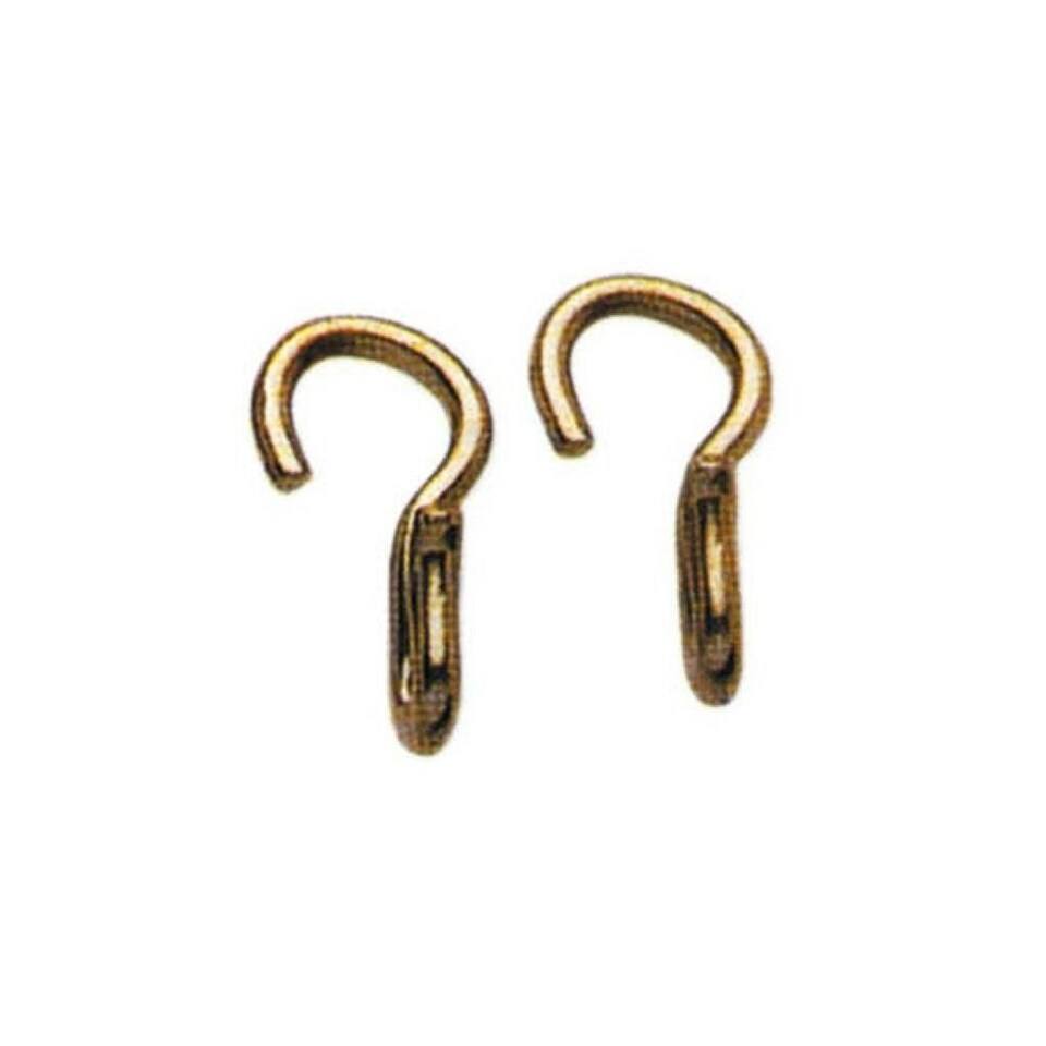 Korsteel Horse Curb Chain Hooks - Gold - One Size - Tesco Groceries