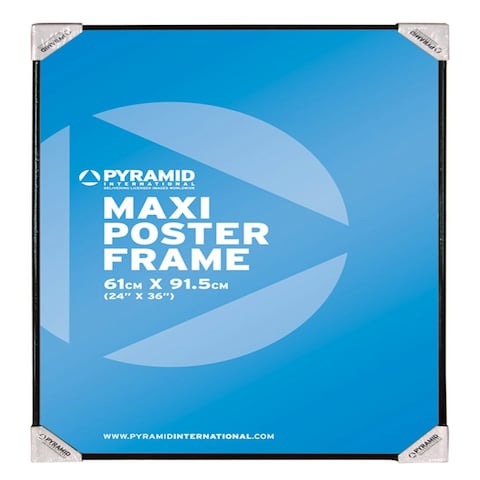 FRAME - MAXI BLACK PLASTIC FRAME 61 X 915CMS - Poster Frames - Tesco ...
