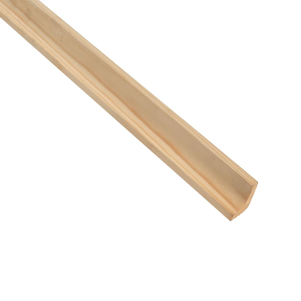 Snowdon Timber Pine Scotia Moulding (T) 21mm (W) 29mm (L) 2400mm - Pack ...