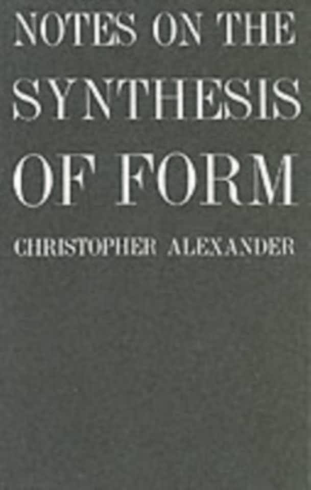 Notes on the Synthesis of Form Paperback Book - Tesco Groceries