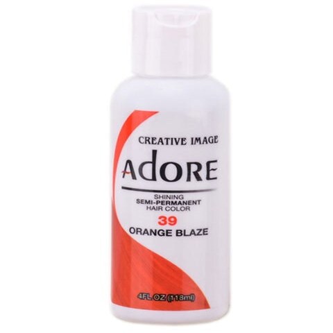 Creative Image Adore Shining Semi Permanent Hair Color Orange Blaze 118 ...