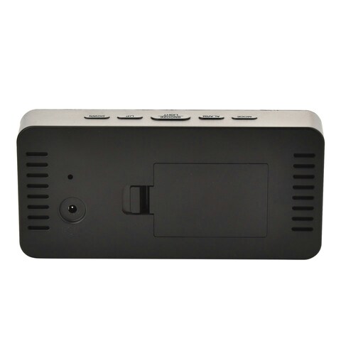 Hometime Digital LED Alarm Clock - Black | Black - Tesco Groceries