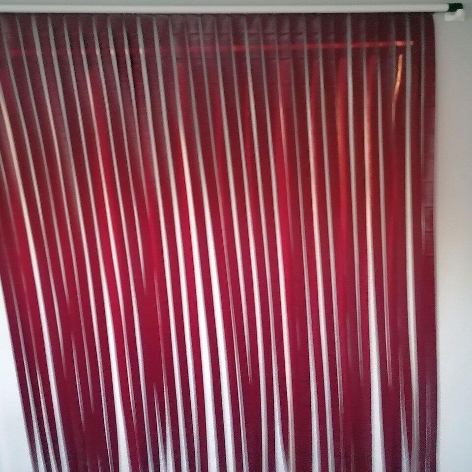 Heavy Duty Bug Blind,Fly Blind,Strip Blind, Door Blind-BURGUNDY (80cm ...