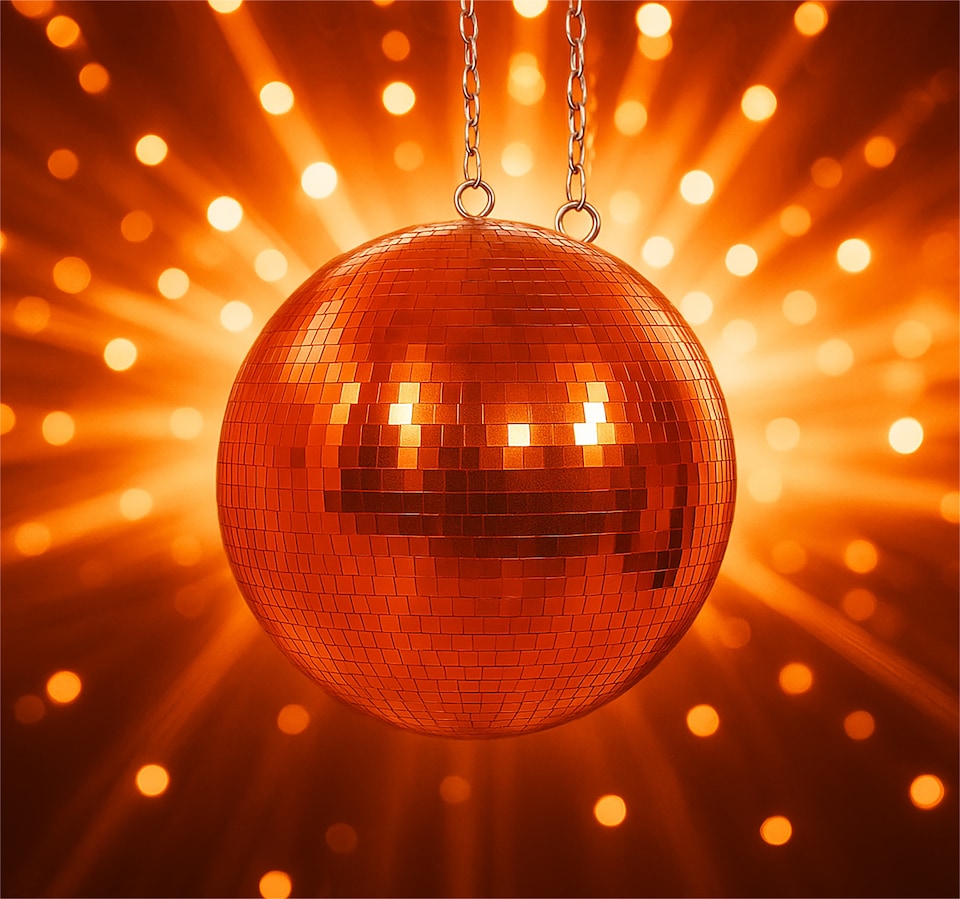 FX Lab Rose Gold Mirror Ball Big - Tesco Groceries