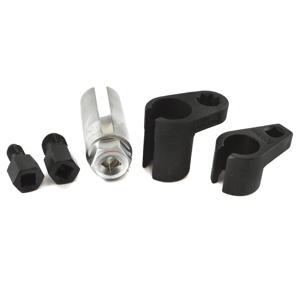 5pc Oxygen Sensor Thread Chaser Vacuum Socket Lambda Spark Plug Slot ...