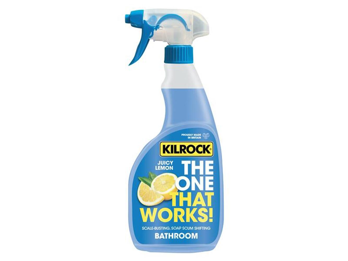 Kilrock Bathroom Cleaner The One That Works Juicy Lemon 750Ml - Tesco ...