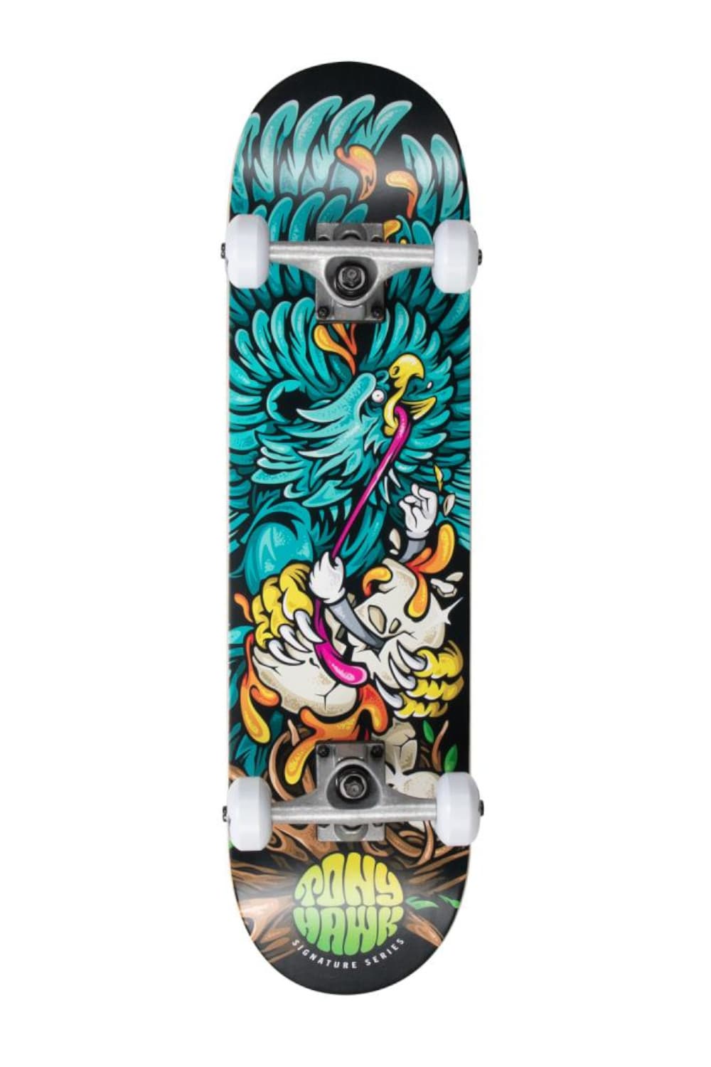 SS 180 Complete Street Skateboard Black Rotten - Tesco Groceries