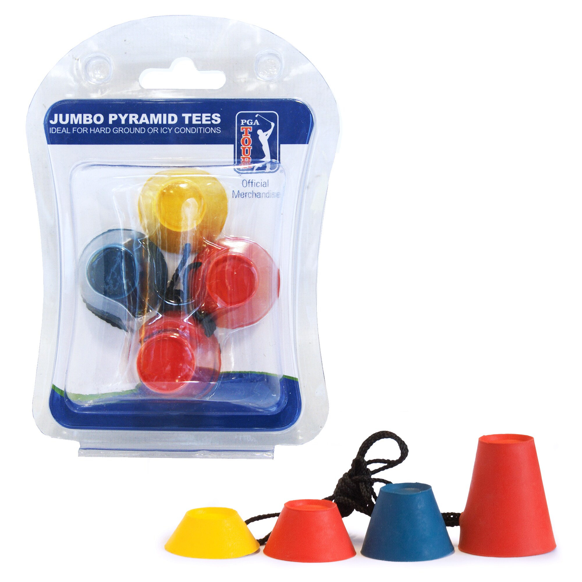 PGA TOUR 4 Pack of Winter Golf Tees - Tesco Groceries