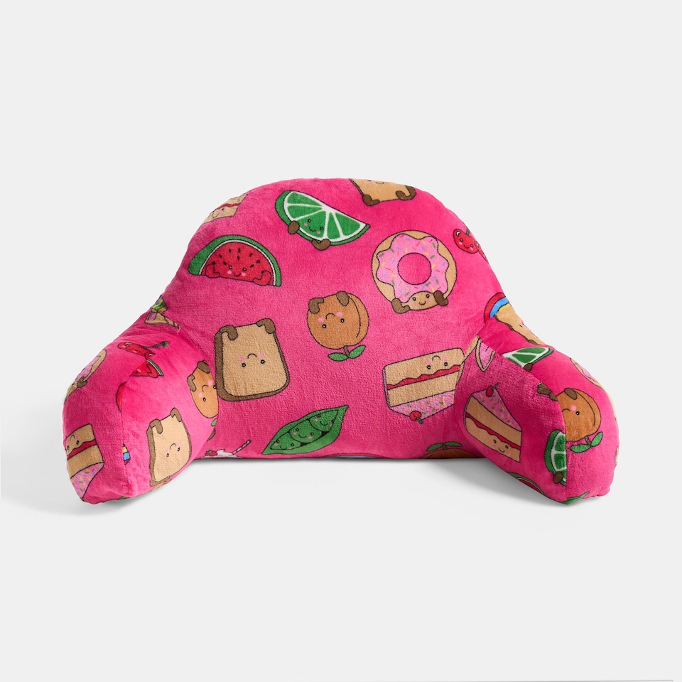 OHS Kids Sweetie Pie Print Cuddle Cushion Reading Pillow - Tesco Groceries