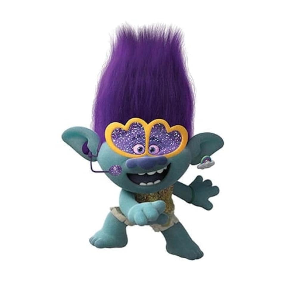 Branch Glasses Trolls World Tour Star Mini Cardboard Cutout 93cm ...