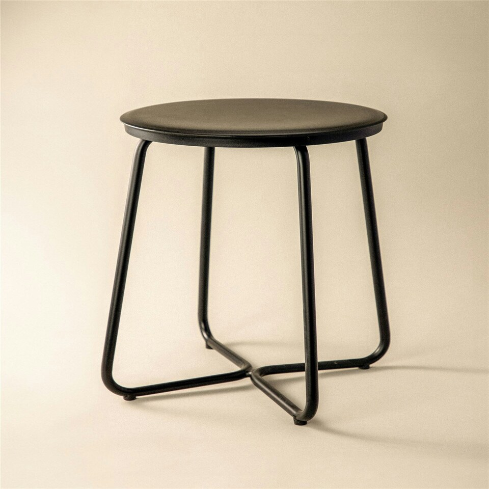 Cosmic Shower Stool with Durable Stainless Steel for Bathroom, Black ...