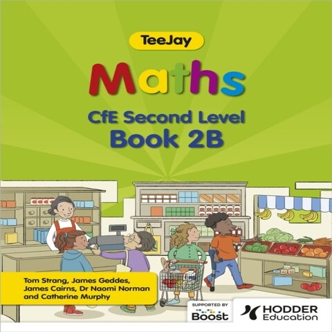 Teejay Maths Cfe Second Level Book 2b Second Edition - Tesco Groceries
